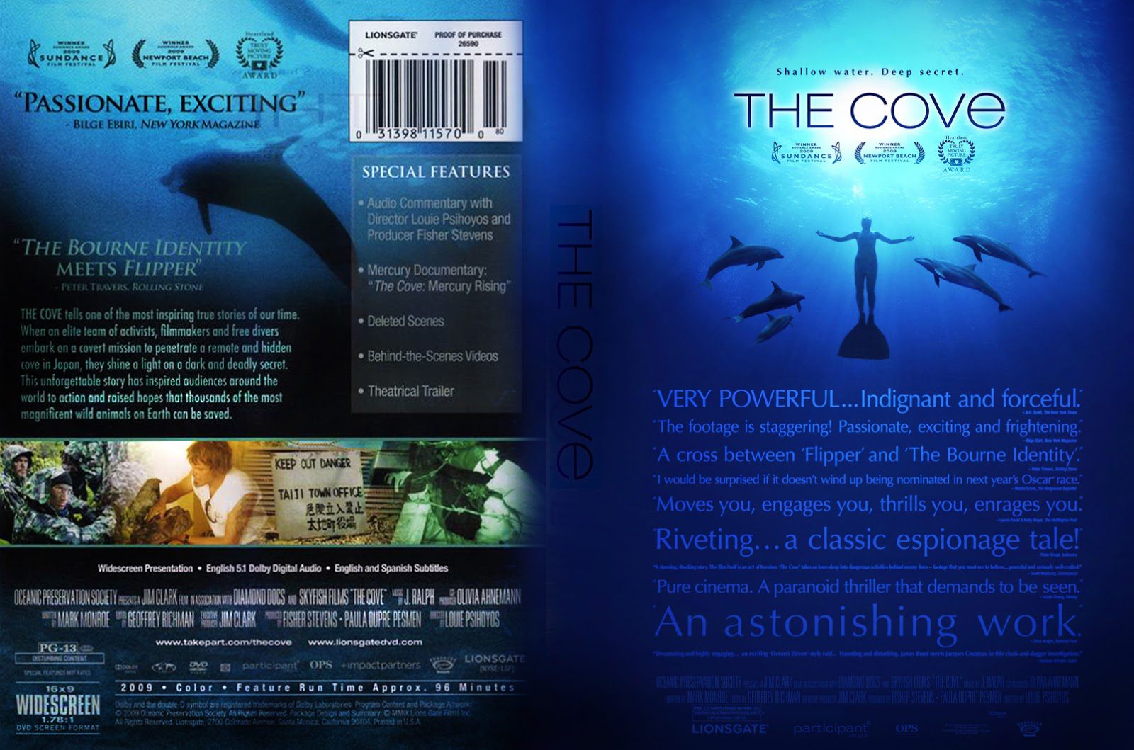 Movie Review - The Cove - Wayne Marinovich Books